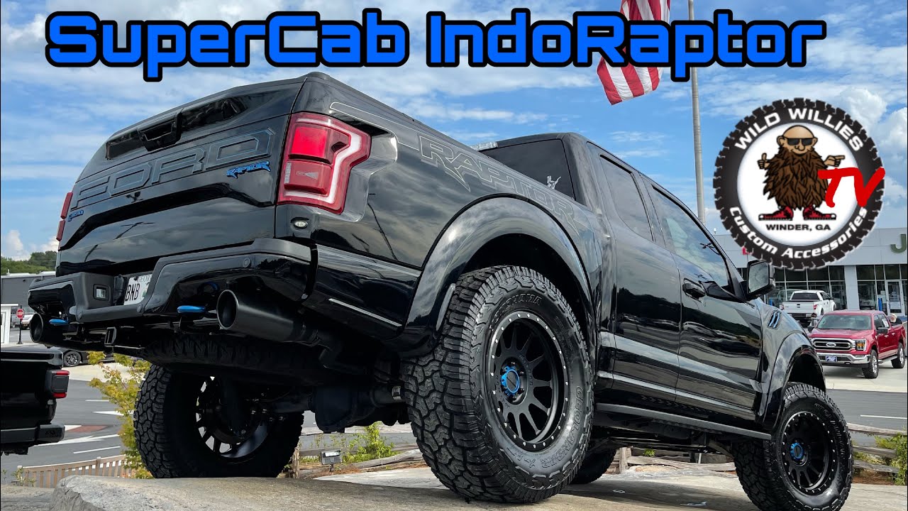 SuperCab INDORAPTOR || GEN 2 Ford Raptor Thin Blue Line Tribute Custom ...