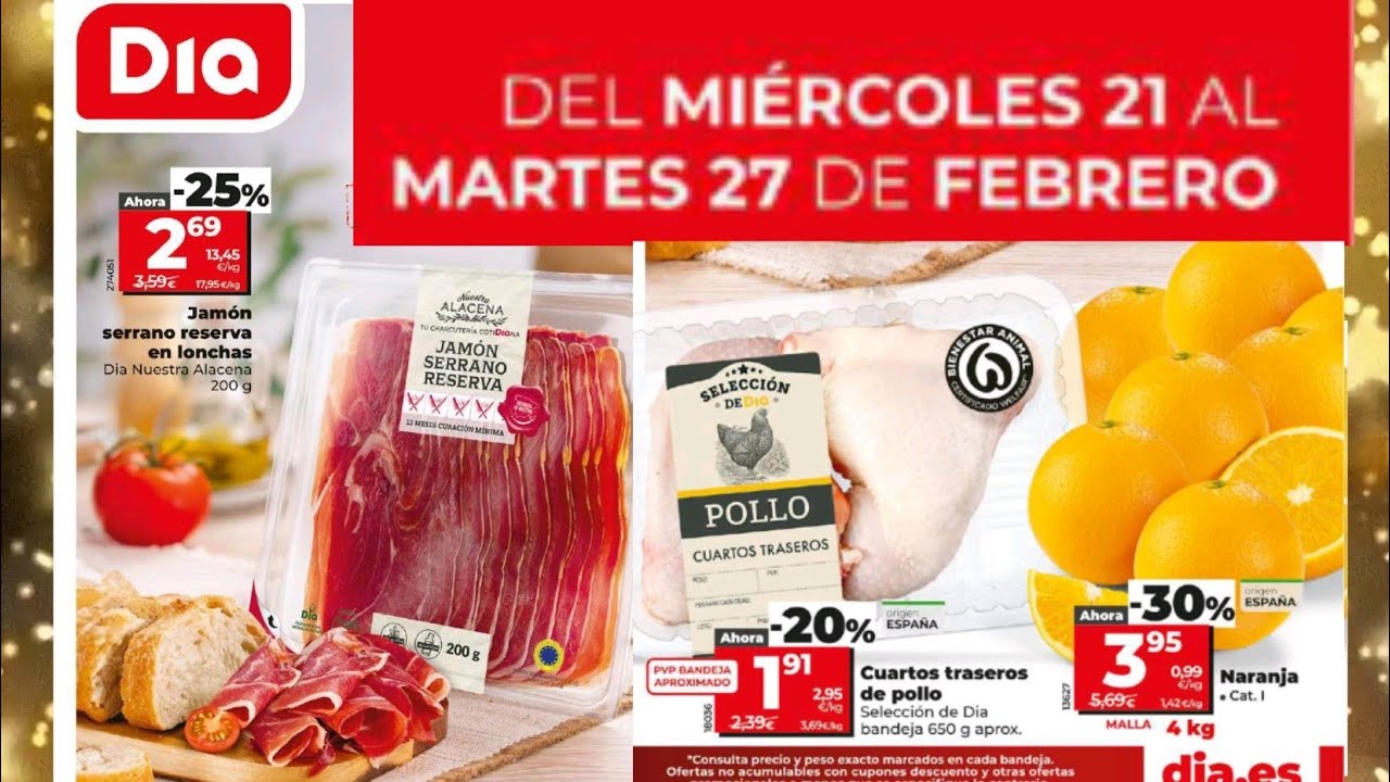 🇪🇦 NUEVO FOLLETO SUPER DIA OFERTAS DESDE EL MIERCOLES 21 AL MARTES 27 ...