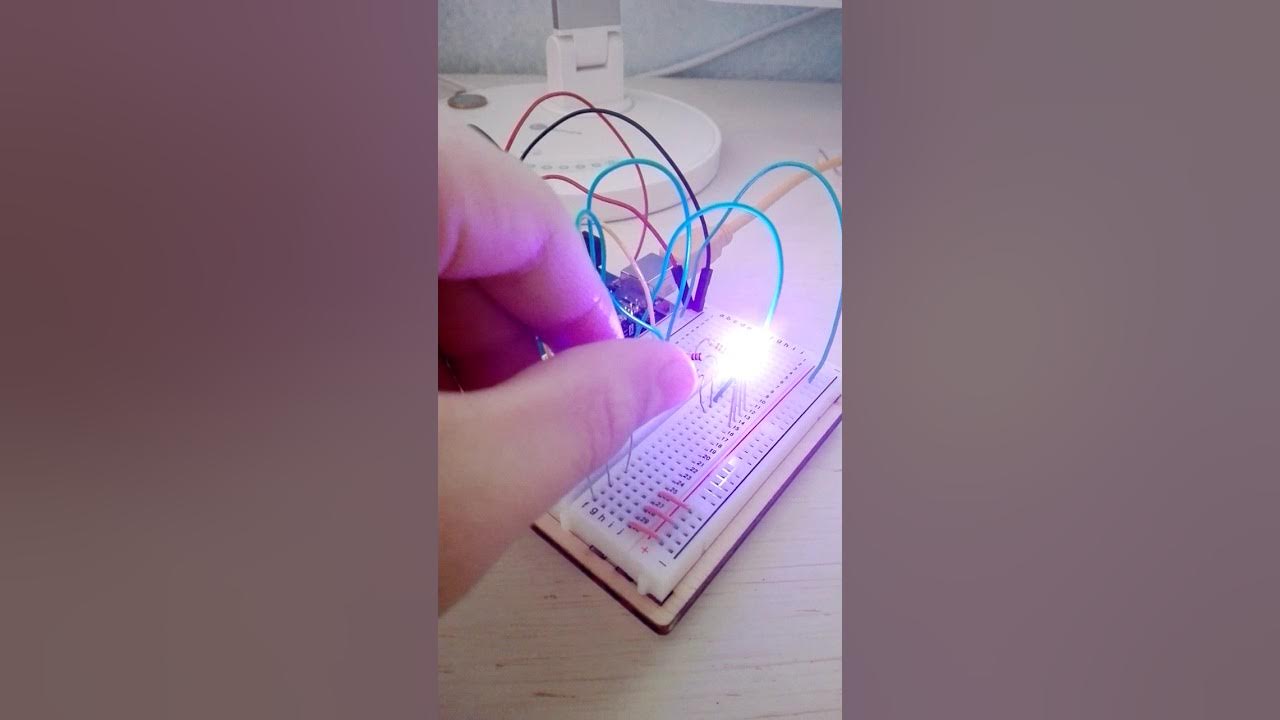 LAMPADA MISCELA COLORI DI ARDUINO! By Kid Flash Live - YouTube