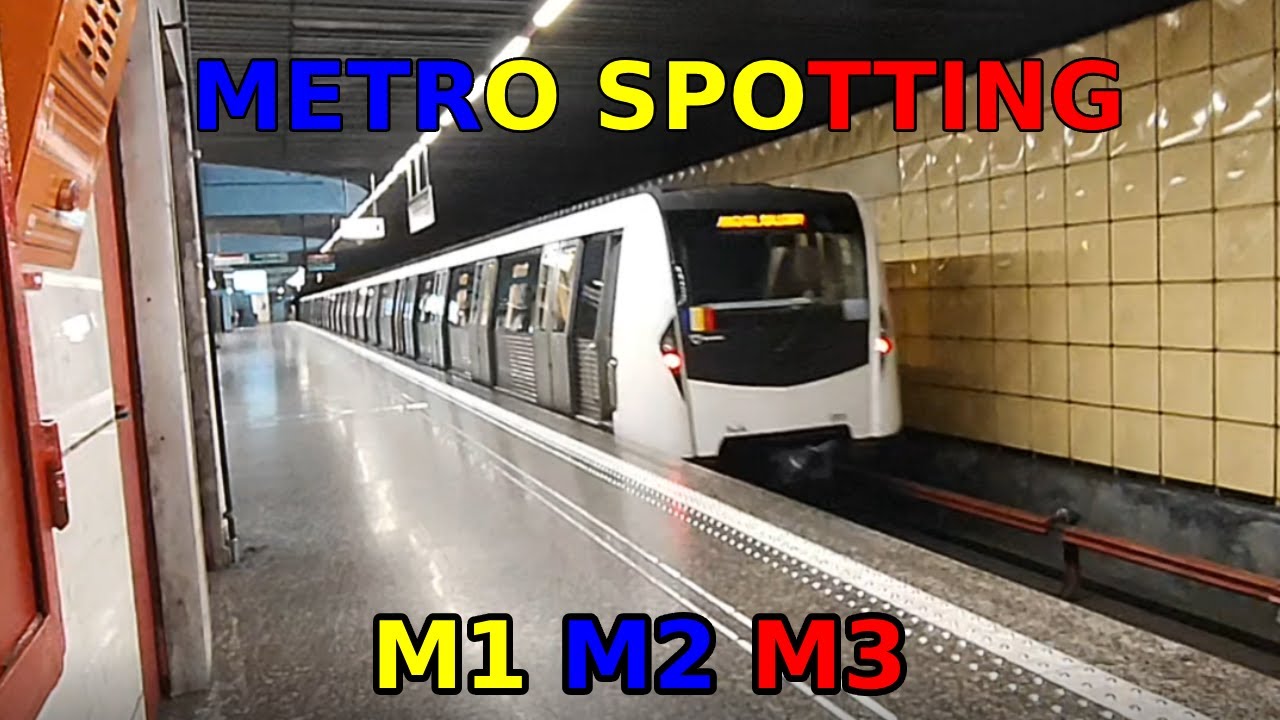 Bucharest Metro Spotting | M1 M2 M3 | Ep1 - YouTube