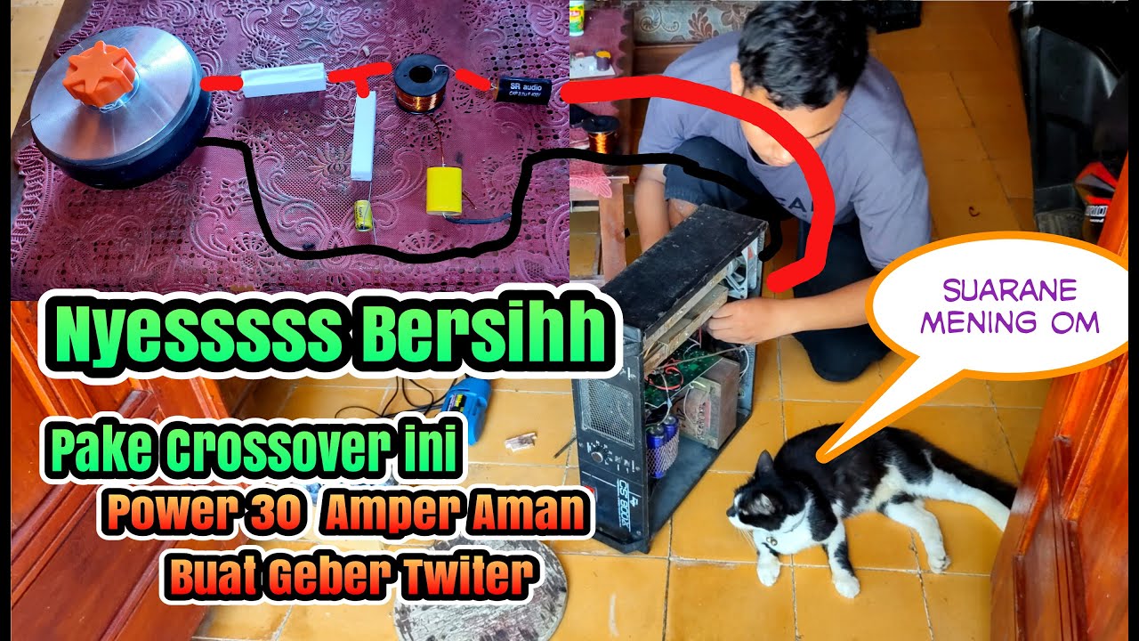 Tutorial Membuat Crossover Pasif Untuk Twiter | Membuat Crossover Pasif ...