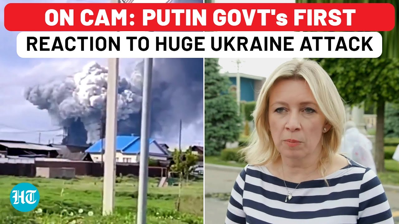 Putin Govt's First Reaction Amid Ukraine's Huge Attack On Russian Jets ...