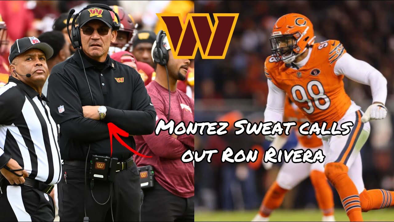 Montez Sweat calls out Ron Rivera! + Commanders place Jamin Davis on IR ...