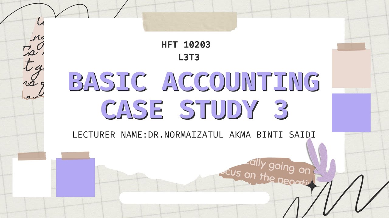 ACCOUNT ASSIGNMENT -UNIVERSITI MALAYSIA KELANTAN (CASE STUDY 3) - YouTube