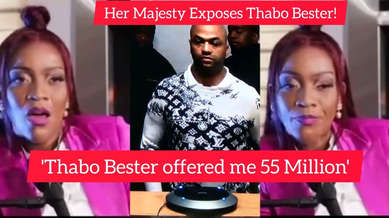 Happy Simelane 'Her Majesty' xposes Thabo Bester & reveals what happened when she met him ...
