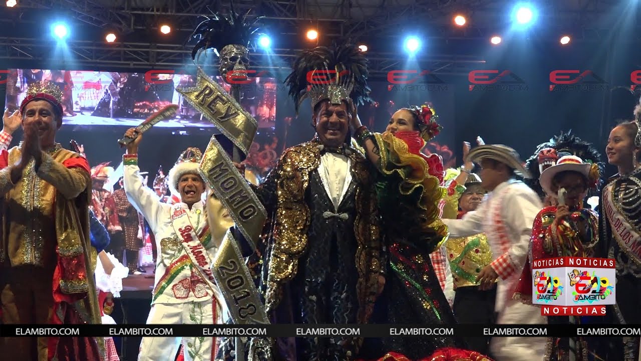 EL REY MOMO RECIBIÓ SU CORONA EN MEDIO DE TESOROS DE LA TRADICIÓN - YouTube