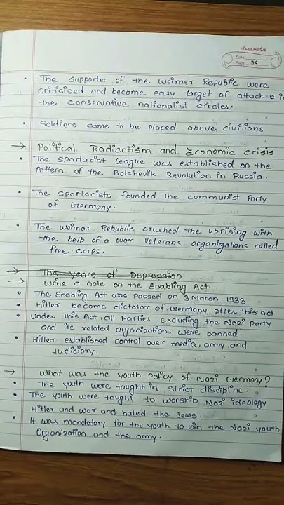 Class 9 History chapter 3 Notes - YouTube