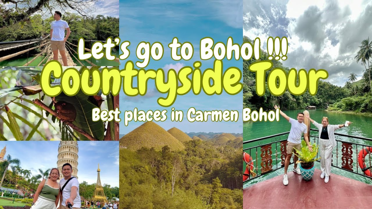 BOHOL 2025 : The COUNTRYSIDE TOUR of Bohol Philippines | Best places to ...