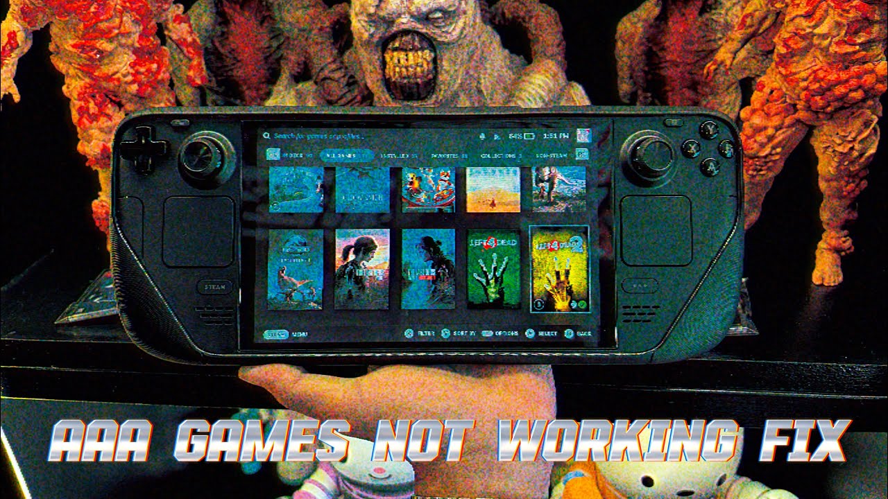 AAA GAMES NOT WORKING FIX (STEAM DECK) - YouTube