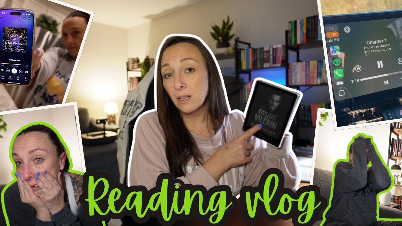 Weekly Reading Vlog | Reading 4 Books This Week | I had an emotional ...