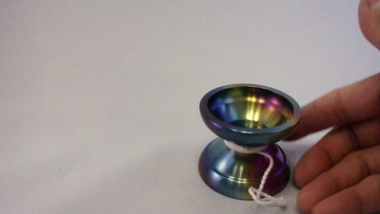 Loaded YoYos: Rainbow AnodizedTiWalker YoYo - YouTube
