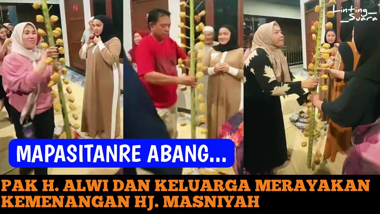 KOMPAKNYA CALON KELUARGA PUTRI ISNARI, PAK H. ALWI DAN KELUARGA ...
