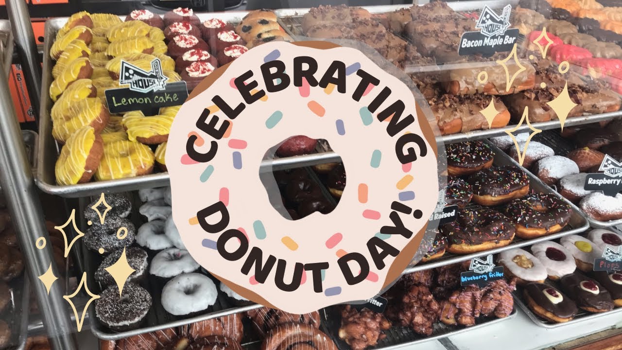 Taste Testing Donuts for Donut Day! - YouTube