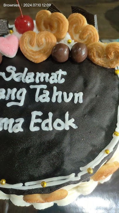 Blackforest loyang 20cm #djremix - YouTube