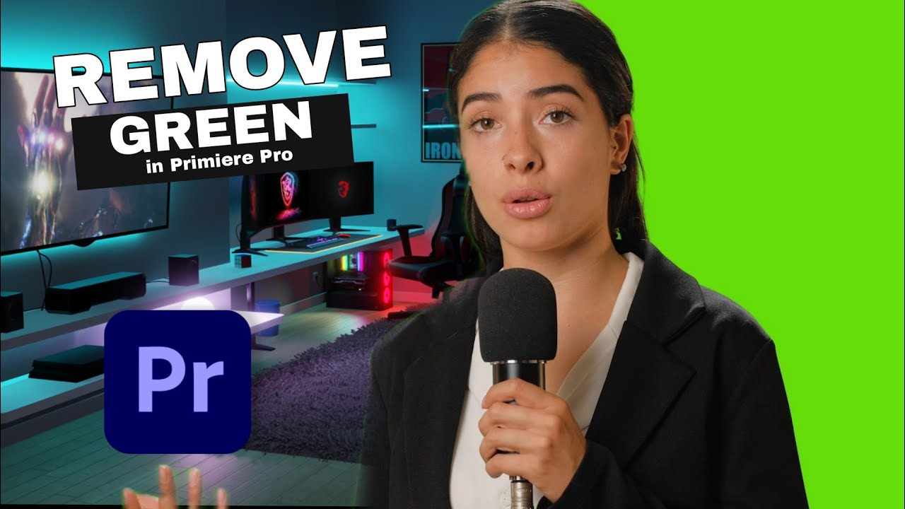 How To Remove Green Screen in premiere pro 2025 IN 1O SECONDS - YouTube