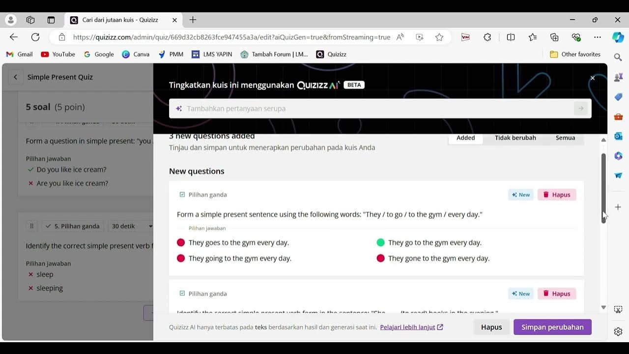 Tutorial #4 Membuat Kuis atau Presentasi dengan AI Quizizz - YouTube
