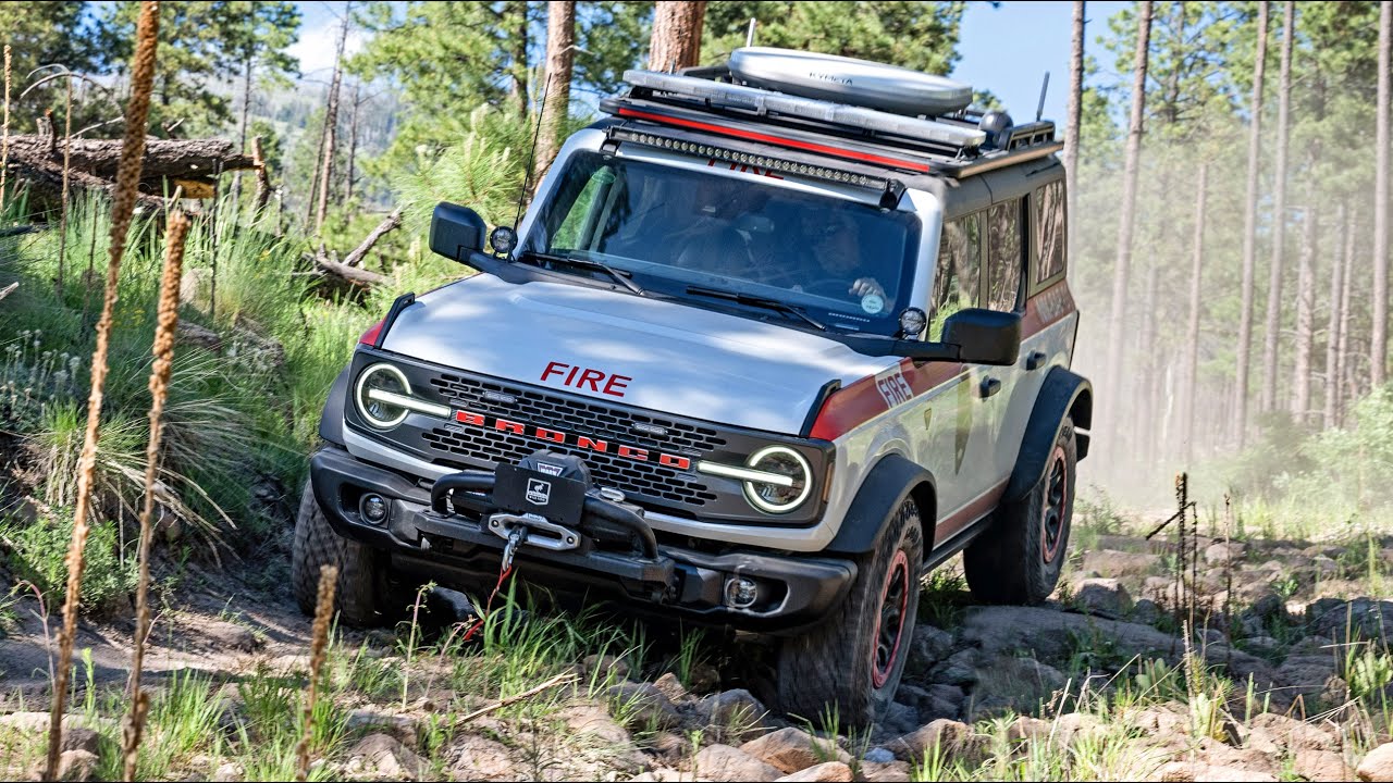 Ford Bronco Wildland Firefighting Command Rig - YouTube