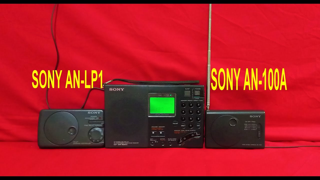 SONY AN-LP1 SONY AN-100A ANTENNA - YouTube