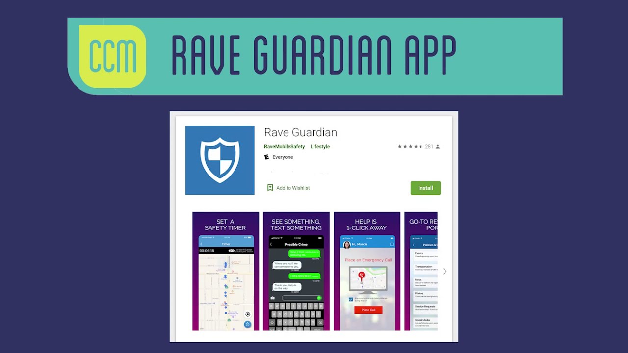CCM - Rave Guardian App - YouTube