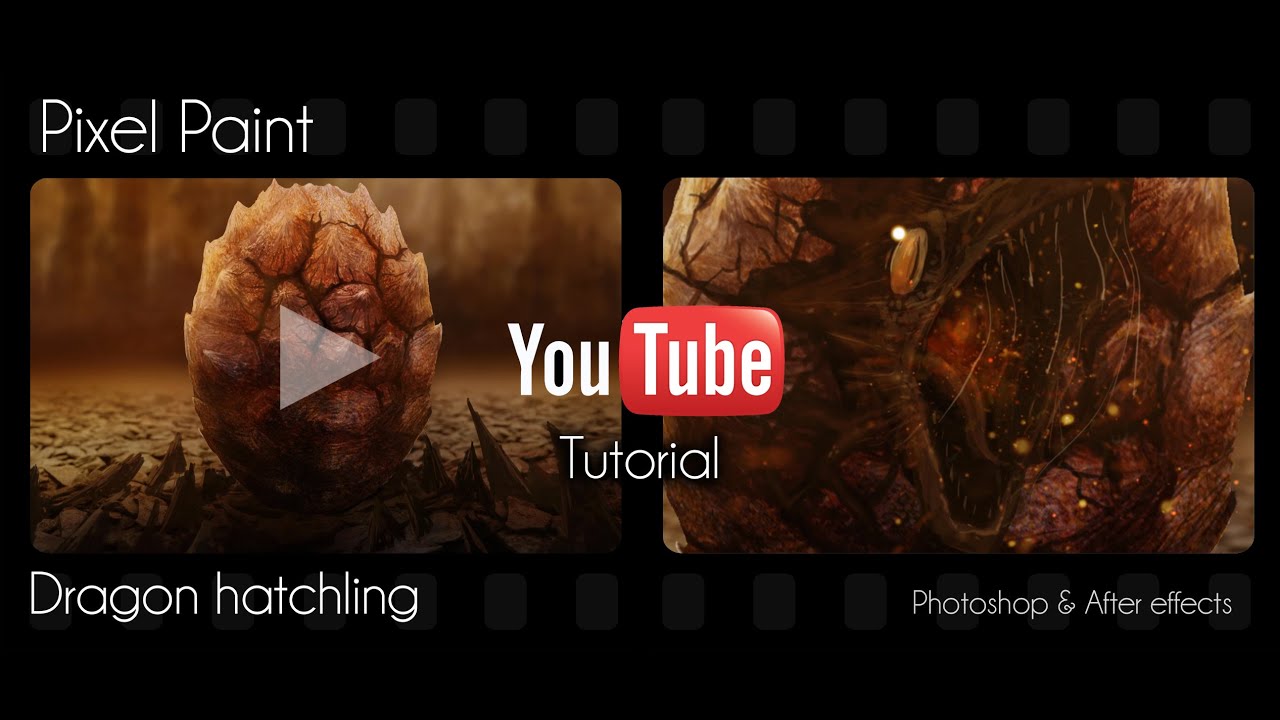 Animated Dragon Egg hatching concept art & animation - YouTube