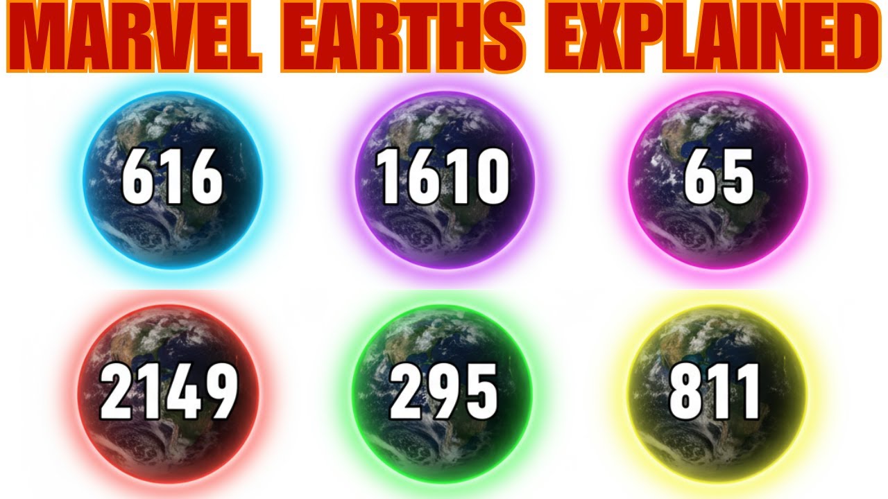 Every Marvel Earth Explained in 12 Minutes - YouTube