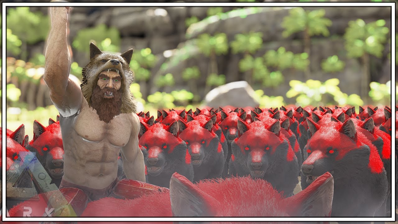 WE JUST RAISED OVER 100 WOLVES AND NOW NOTHING CAN STOP US !! | ARK ...