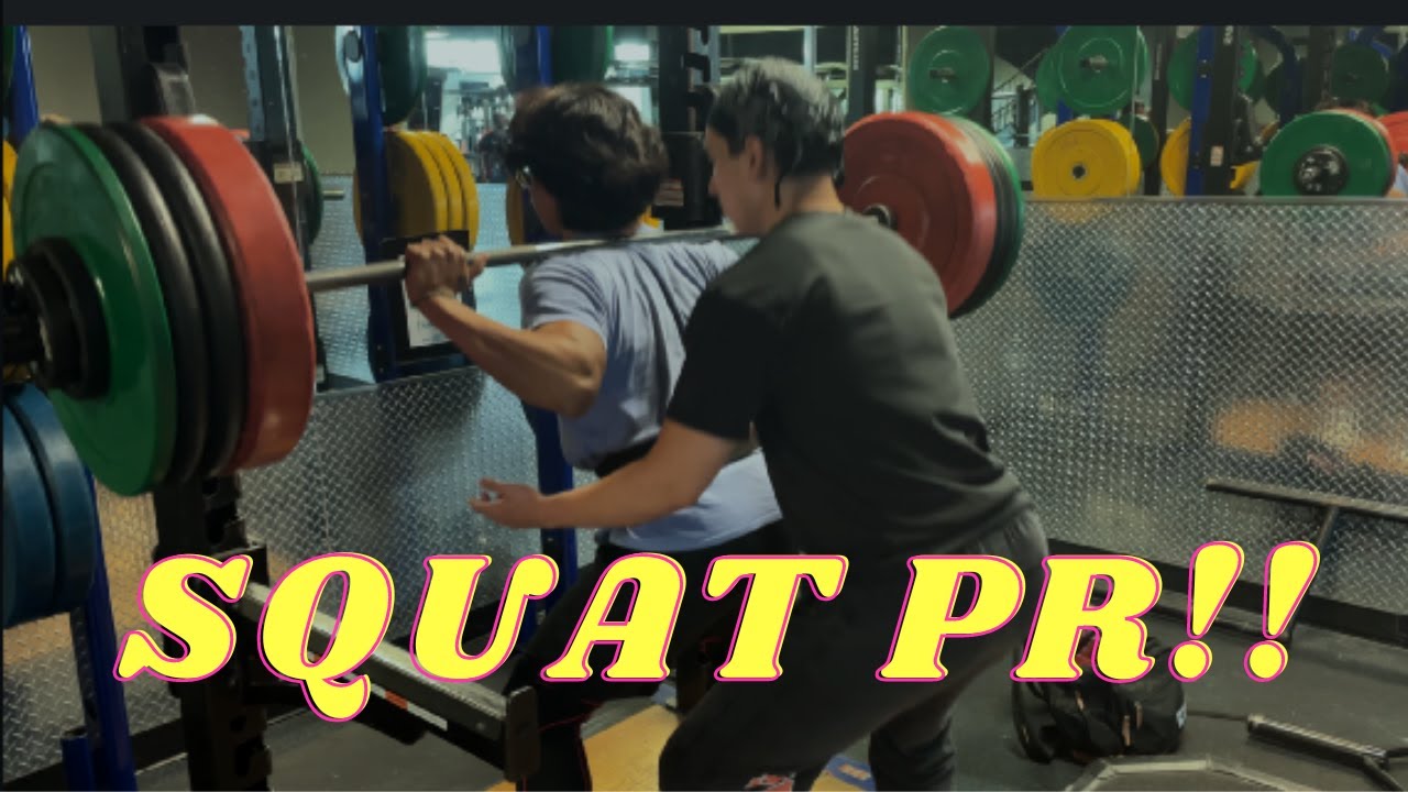 NEW SQUAT PR!! - YouTube
