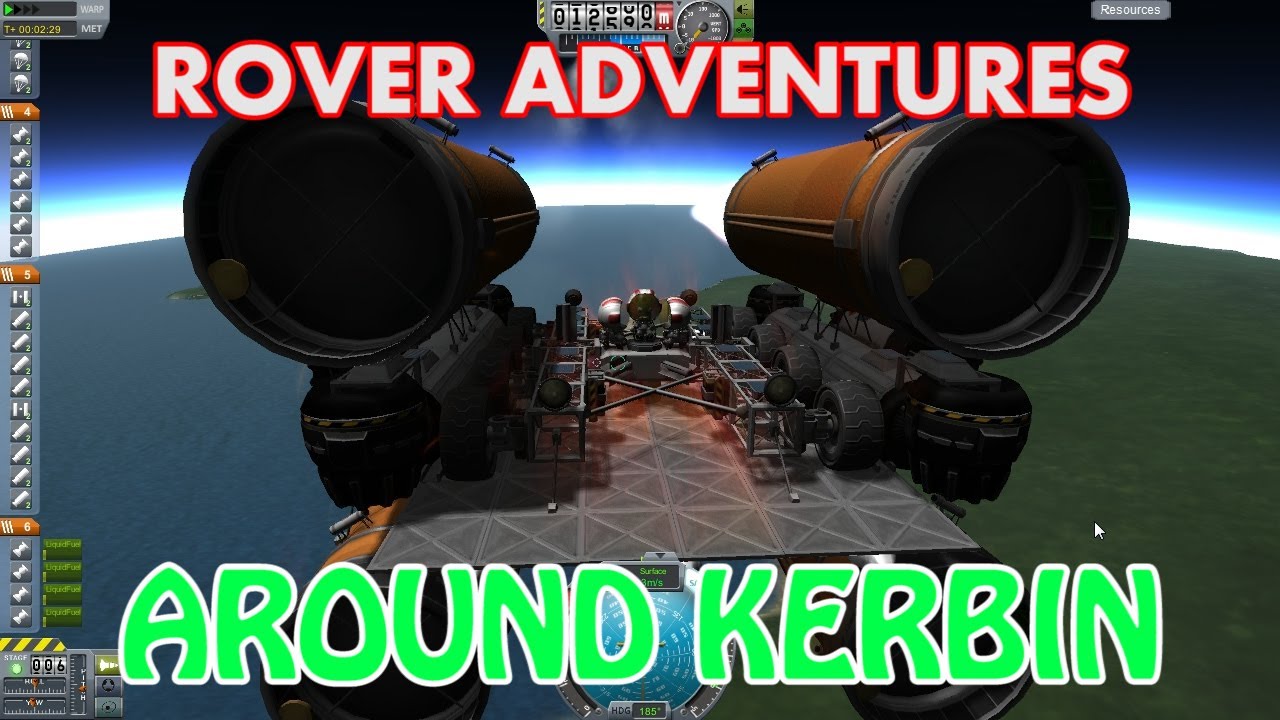 KSP - Rover Adventures - Around Kerbin - 05 - YouTube