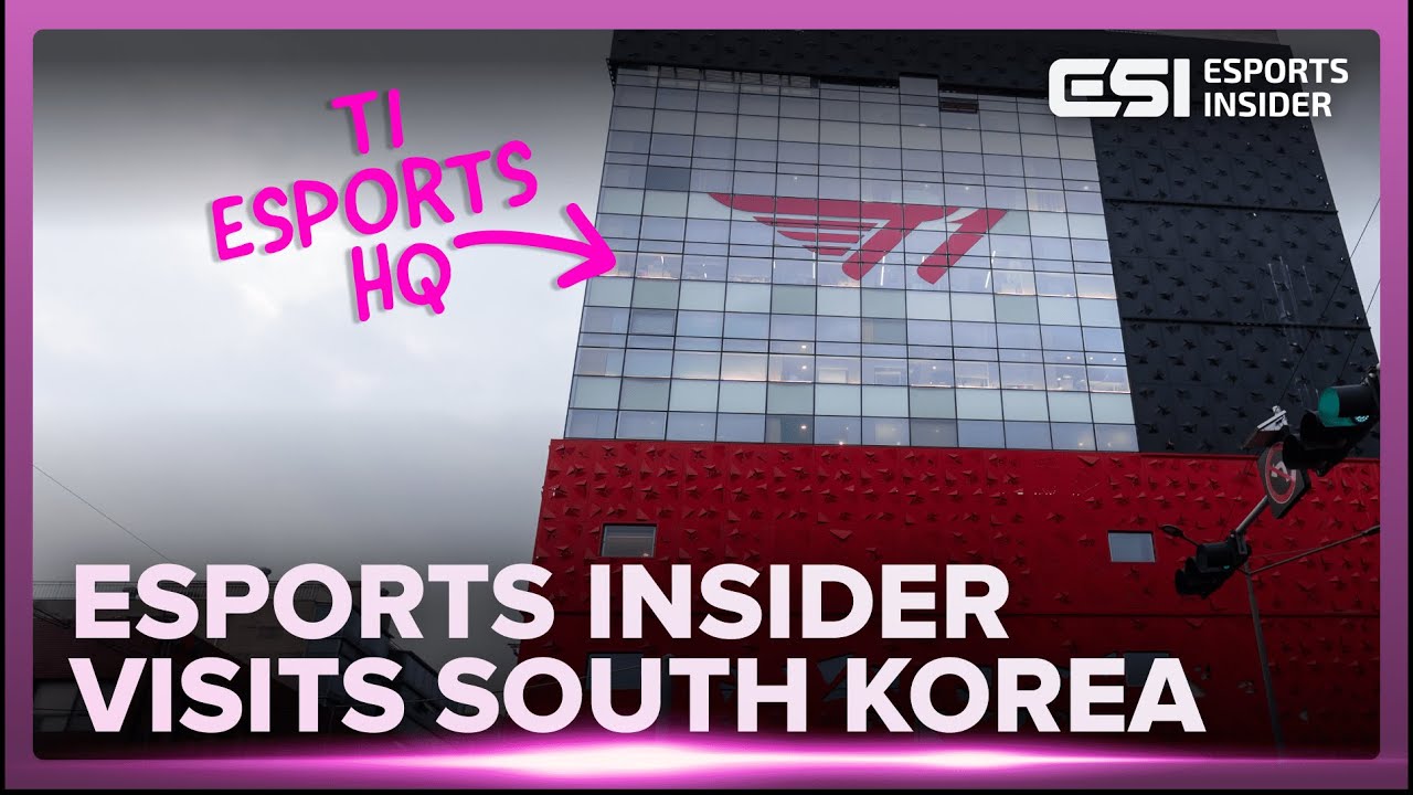 Esports Insider visit South Korea! ESI Hall of Fame, T1 HQ, Sandbox HQ, & KeSPA - YouTube