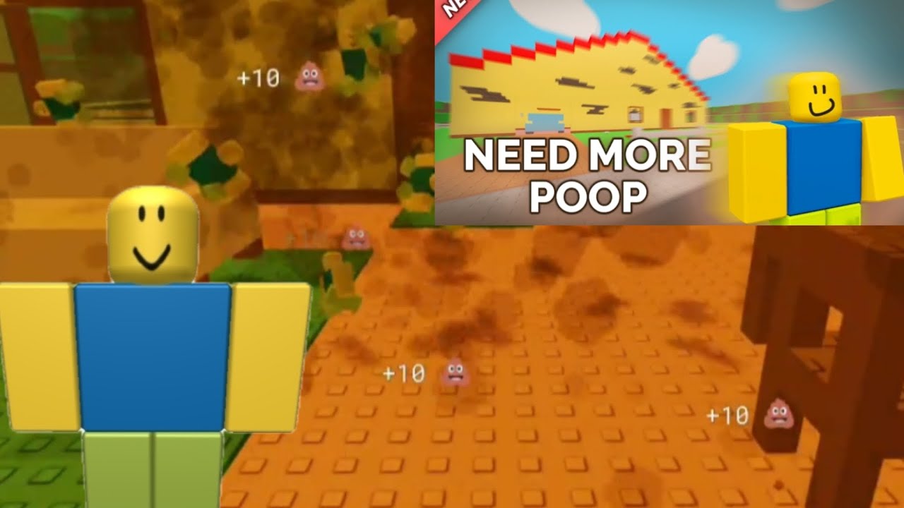 МОЙ ДОМ В РОБЛОКСЕ ВЕСЬ В КАКАШКАХ! (NEED MORE POOP) - YouTube