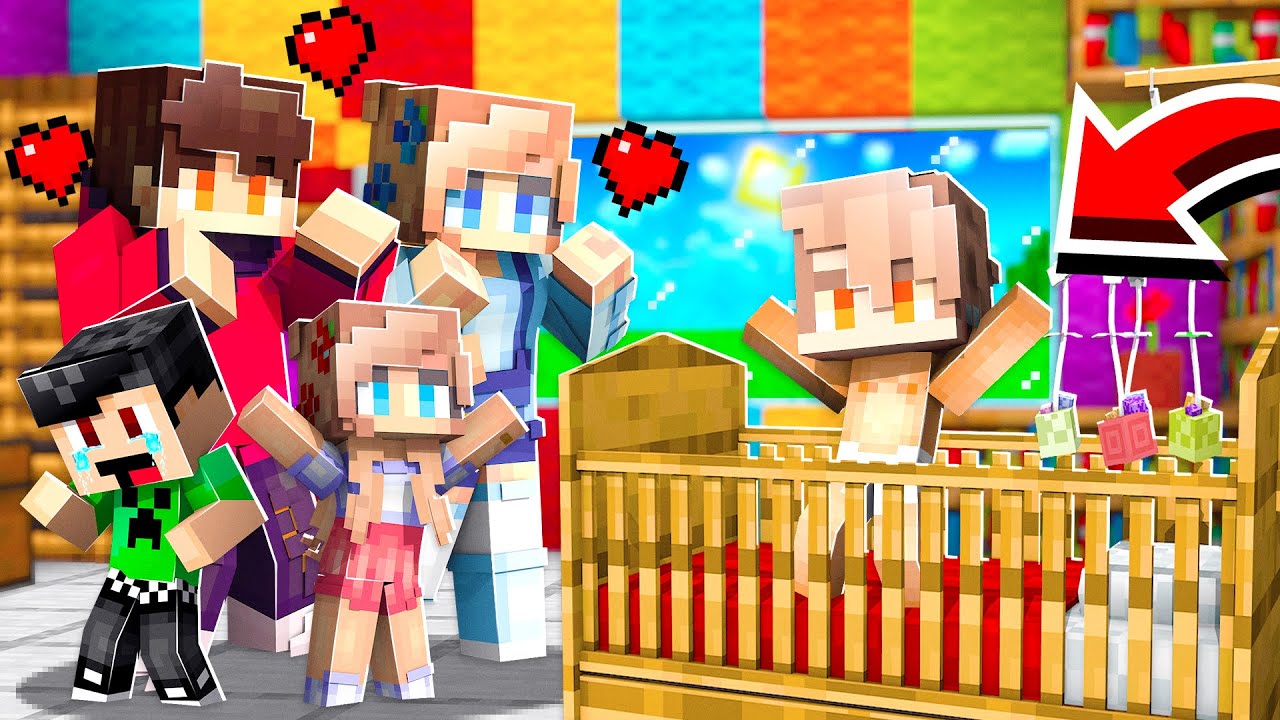 WE HAD ANOTHER BABY IN MINECRAFT! - YouTube