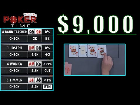 Poker Time: Biggest Pot in the History of our Show! (with guest commentator Matt Vaughan!)