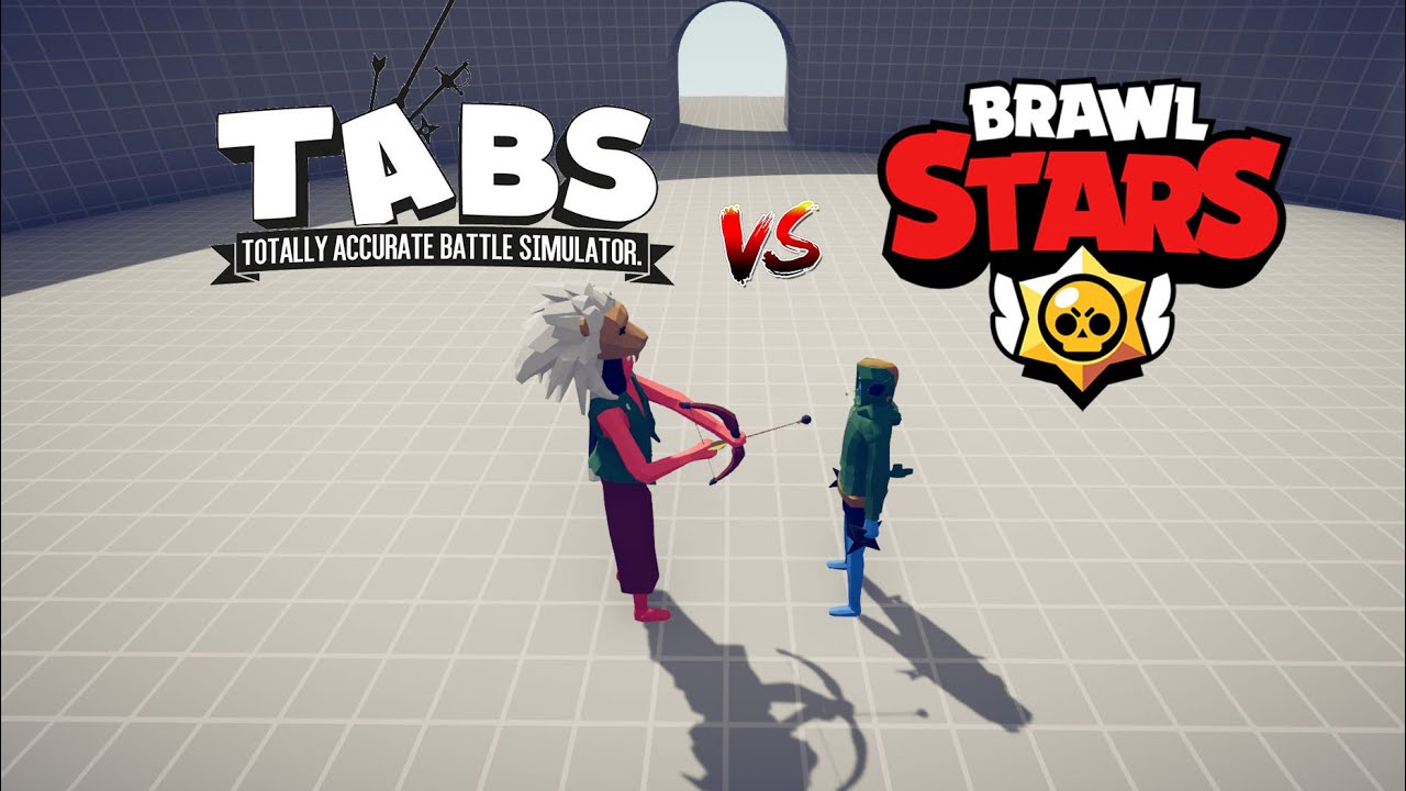 BRAWL STARS 1v1 Tournament Totally Accurate Battle Simulator (TABS UNIT ...