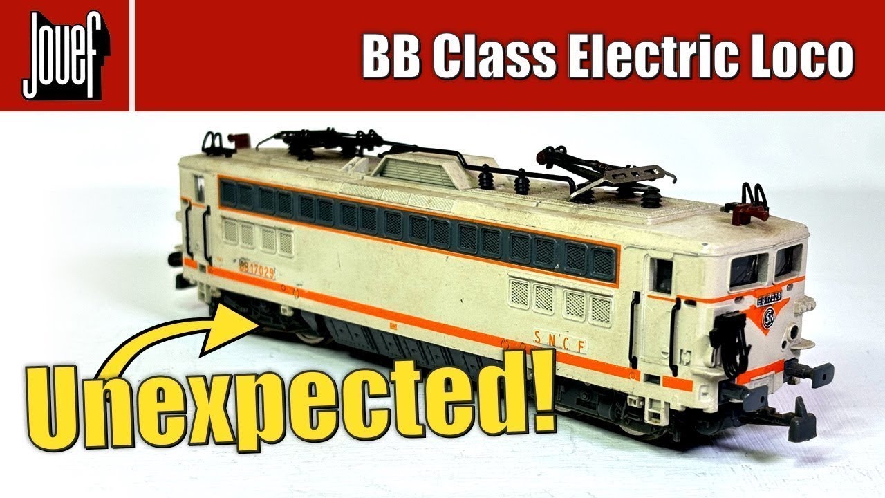 UNEXPECTED! Vintage Jouef SNCF French BB Electric Loco - YouTube