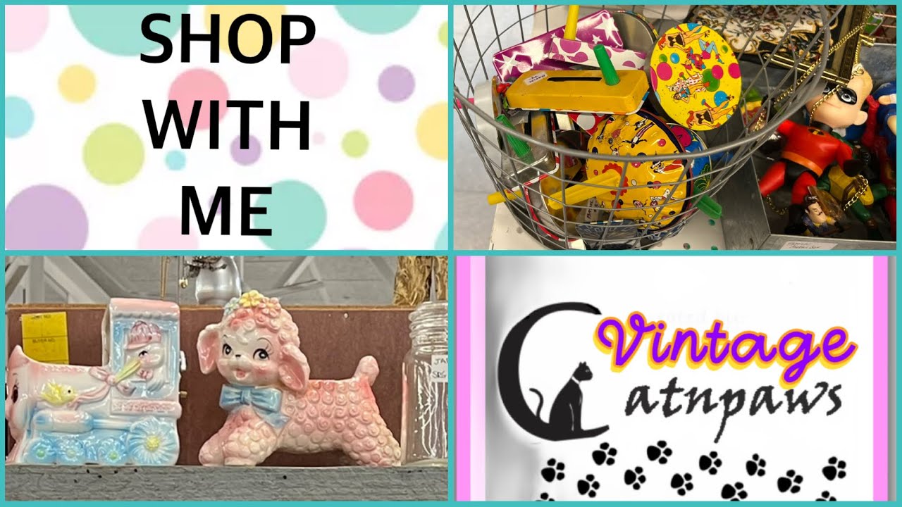 These Are Going To Be Noisy | Shop With Me | Hancock Antique Mall - YouTube