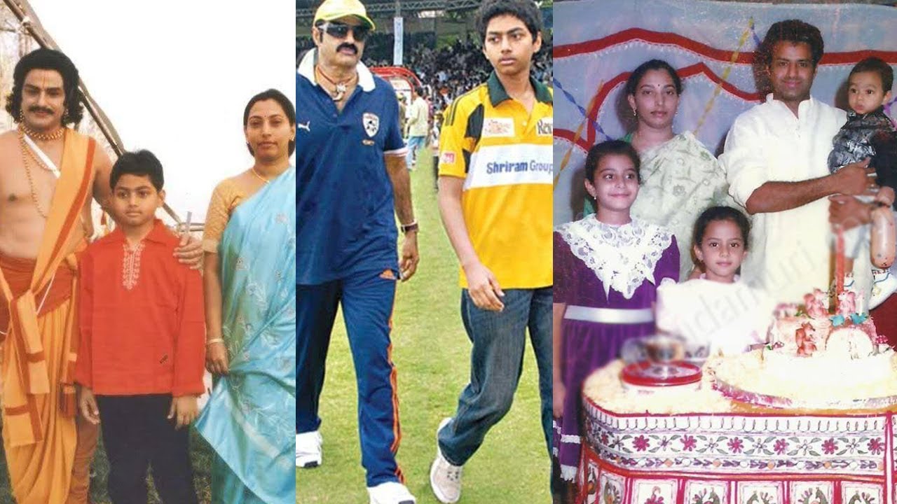 Nandamuri Balakrishna Unseen and Rare Photos | Balakrishna Family ...