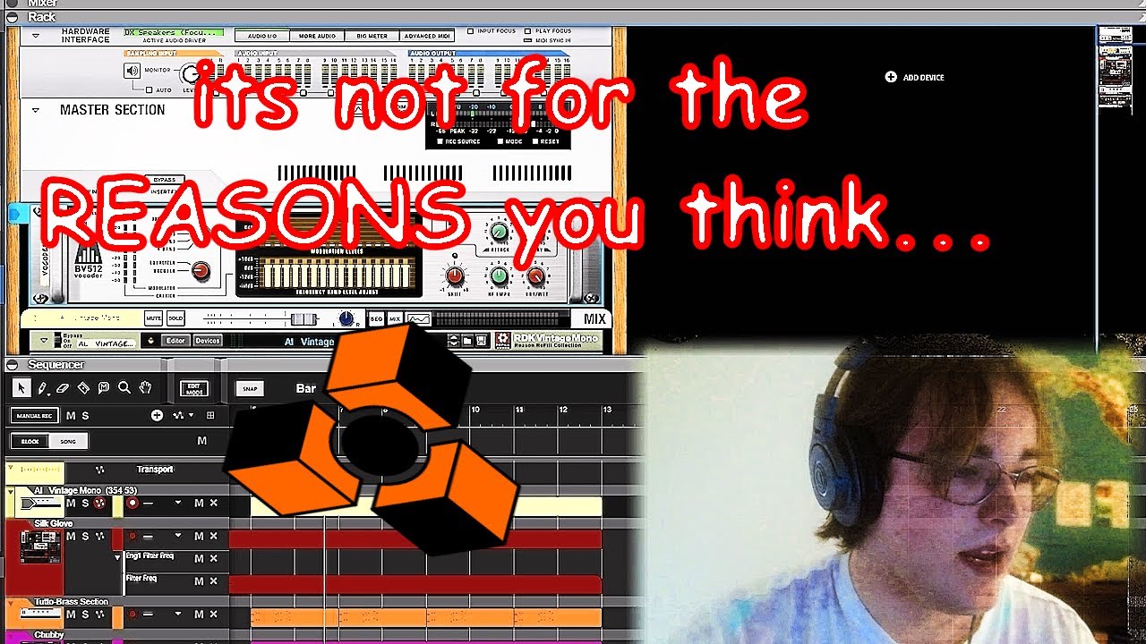 why i use reason and NOT ableton... - YouTube