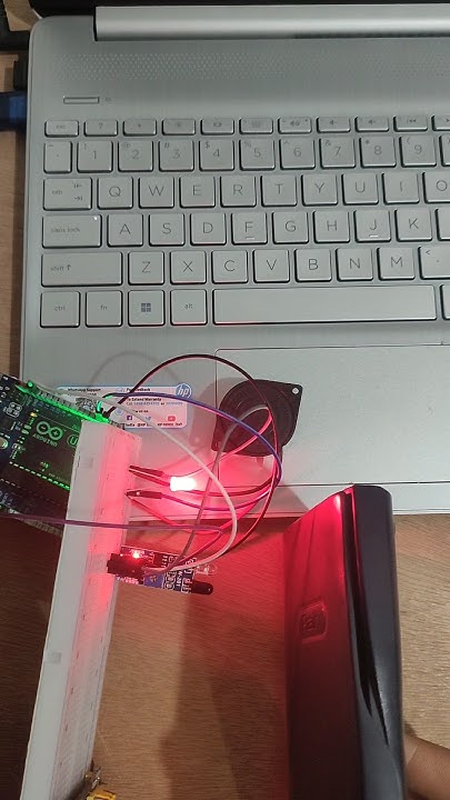 obstacle detection by ir sensor #arduino #arduinoproject #schoolproject #shorts #youtubeshorts ...