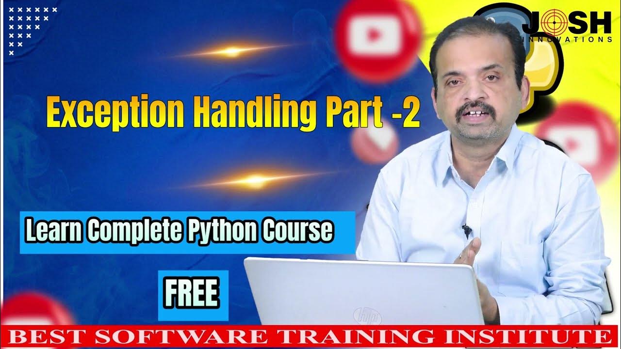 Exception Handling part -2 | Learn Python Full course Free | Python - YouTube