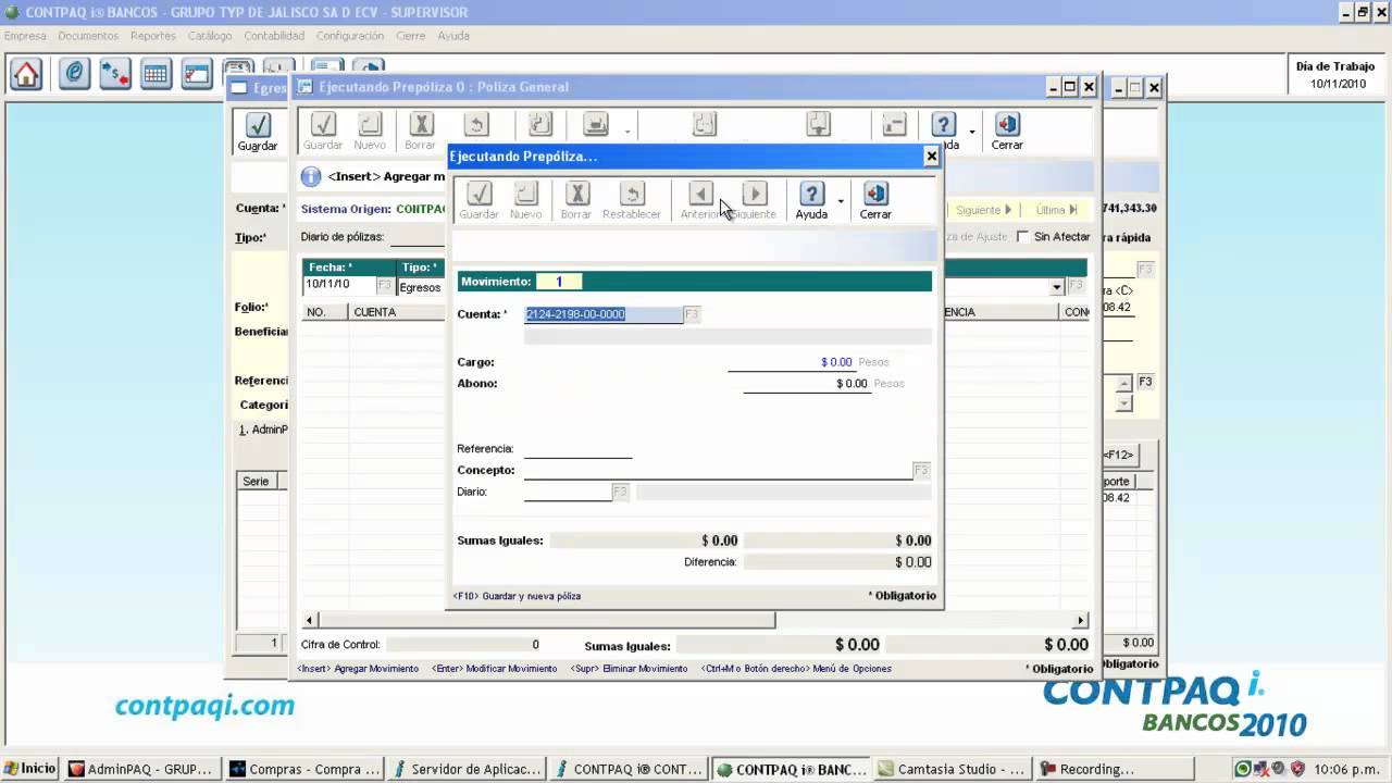 04 pago a un proveedor en adminpaq contpaq y bancos.mp4 - YouTube