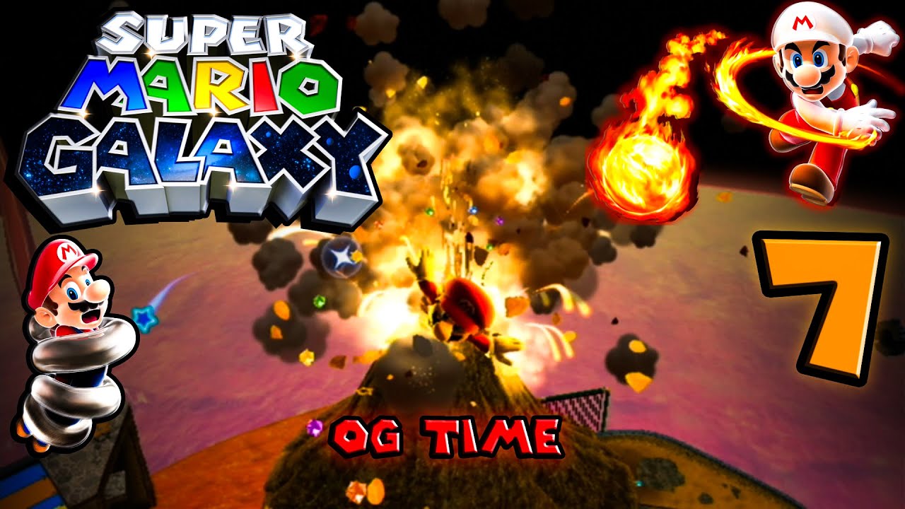 Super Mario Galaxy #7 Rage and Funny Moments - YouTube