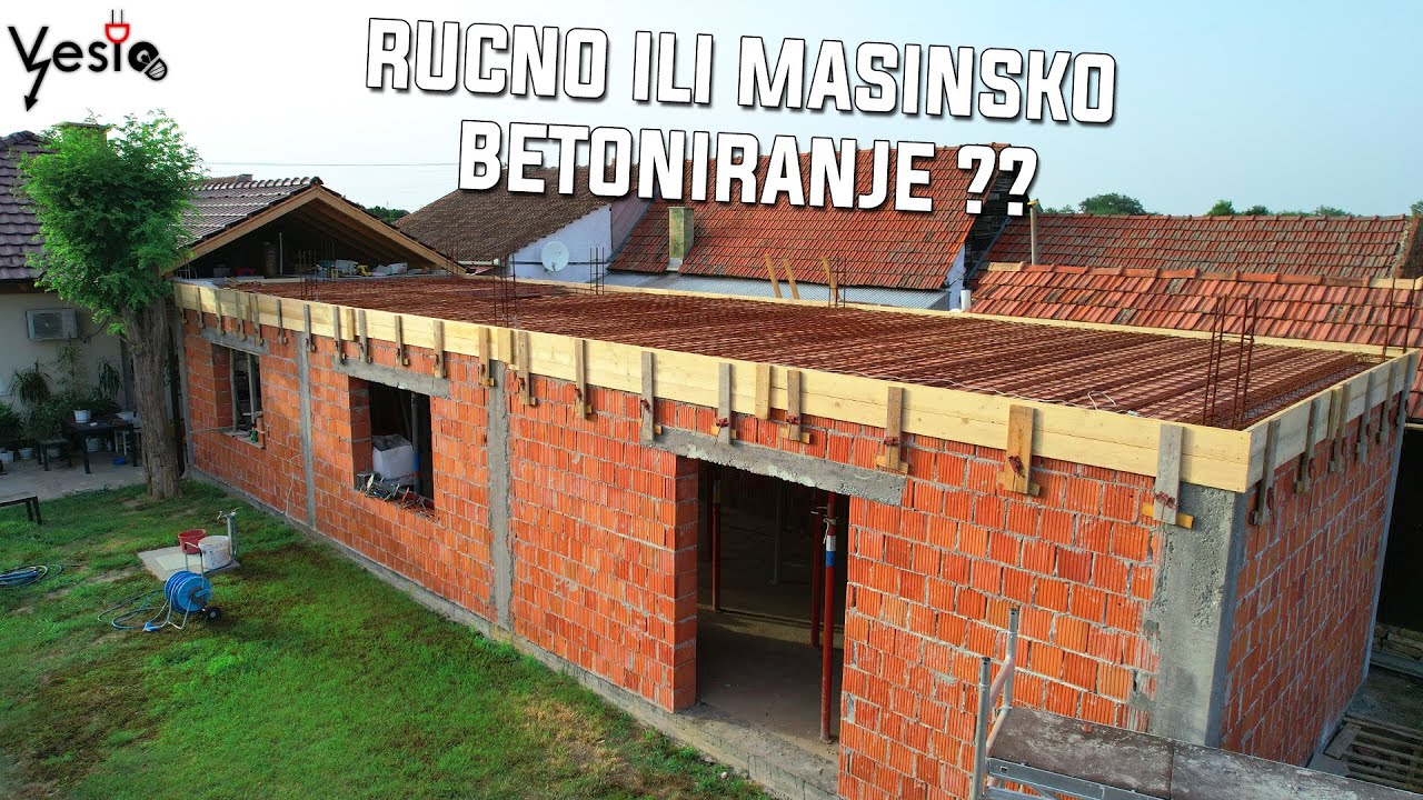 Priprema i salovanje ploce za betoniranje - YouTube