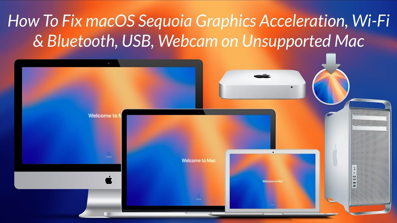 How To Fix macOS Sequoia Graphics Acceleration, Network, USB Ports and ...