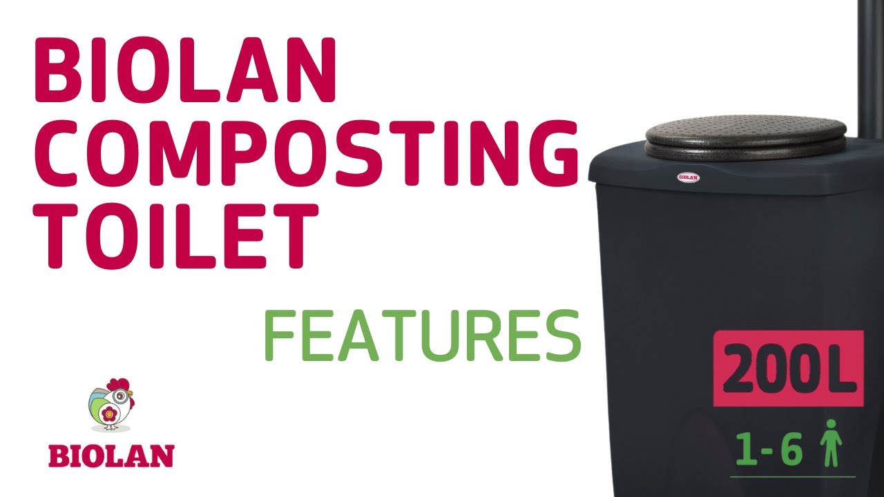 Biolan Composting Toilet Eco Features - YouTube