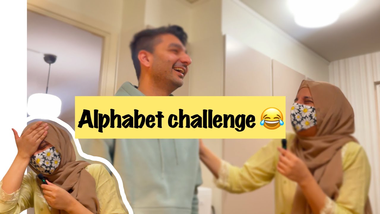 Alphabet challenge 😂| who makes the best dinner 😈| cooking challenge 😮 ...