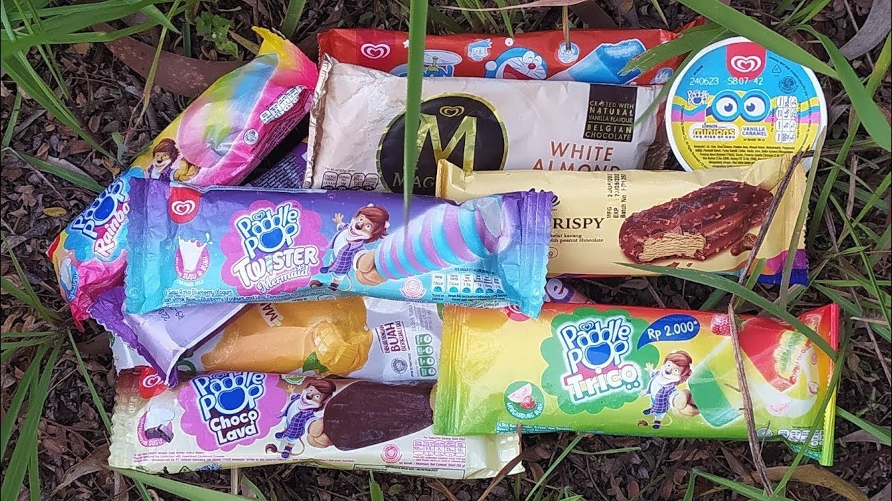 Drama berburu Es krim karakter, es krim paddle pop doraemon, es krim ...