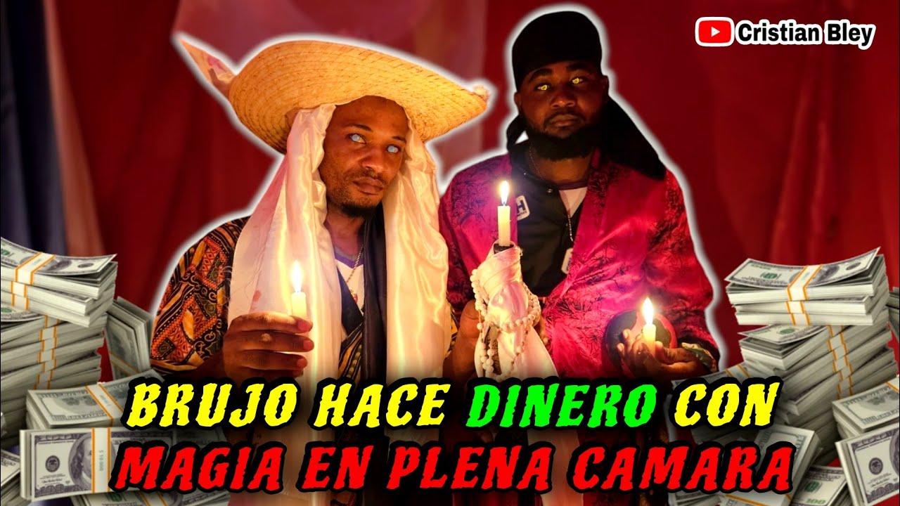 Brujo hace Dinero con sus Poderes Mágicos en Vivo - YouTube
