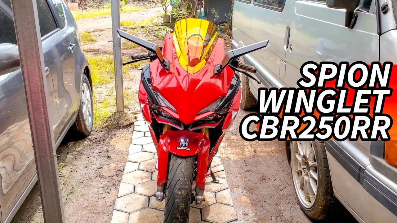 SPION WINGLET CBR250RR - YouTube