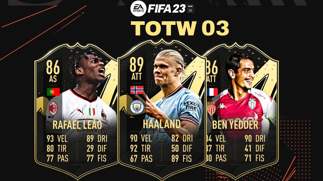 #TOTW 3 PREDICTION #FIFA23 - YouTube