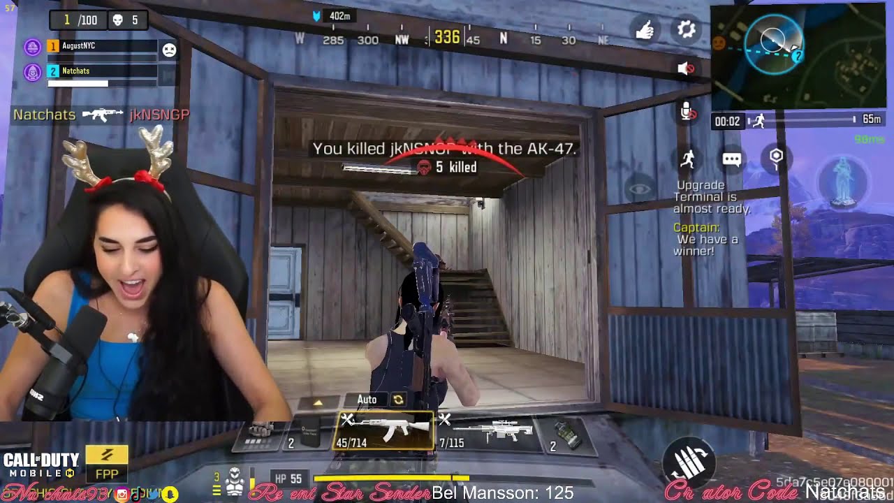 Techno gamers| i challenge you|Cod M Queen|call of duty|streaming ...